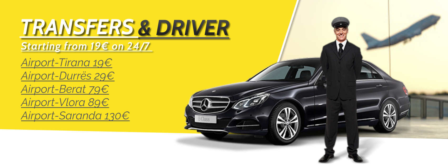 Transfers & Driver – Mycar4you.